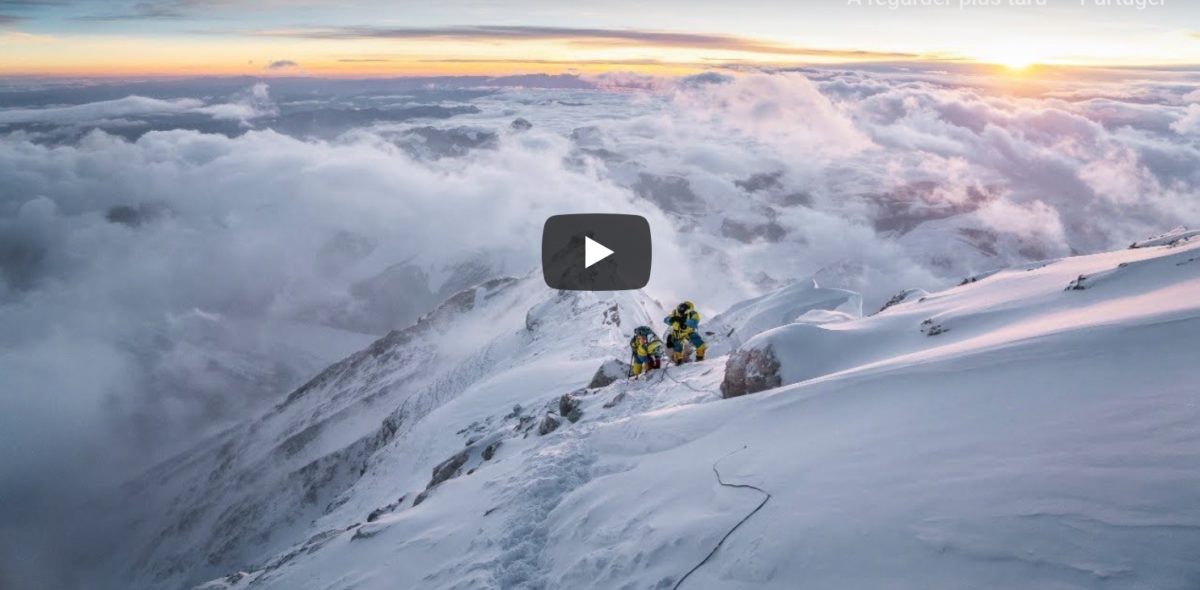 The line. Quand Corey Richards veut ouvrir une voie à l’Everest ...