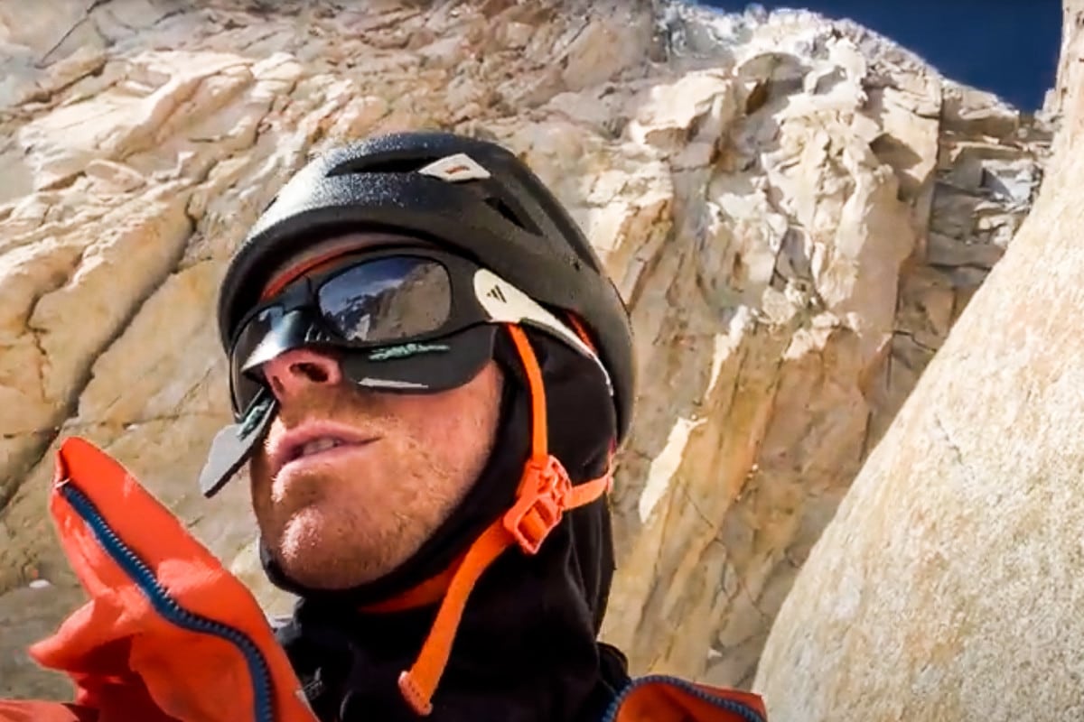 Colin Haley : son solo hivernal du Supercouloir au Fitz Roy en vidéo ...