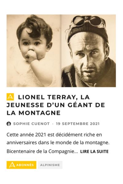 Lionel Terray (1921-1965), soixante ans après – Alpine Mag